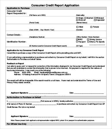 16+ Best Free Credit Report Templates - Free Word, PDF, Docs