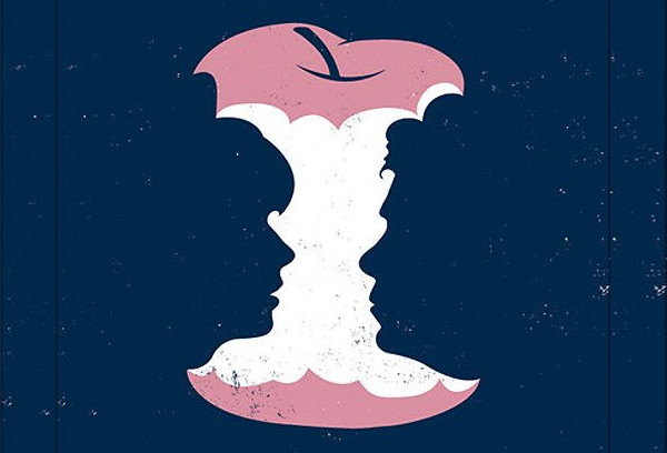 18+ Beautiful Negative Space Illustrations