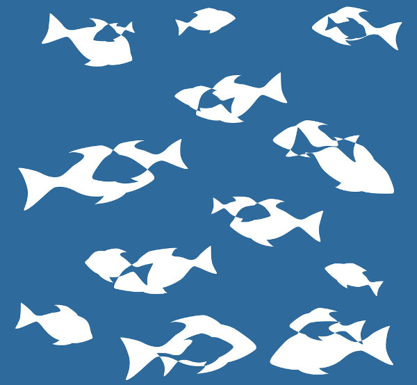 18+ Beautiful Negative Space Illustrations