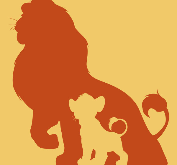 18+ Beautiful Negative Space Illustrations