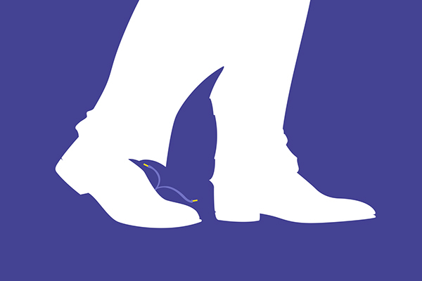 18+ Beautiful Negative Space Illustrations