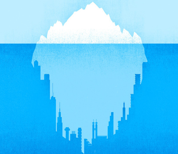 18+ Beautiful Negative Space Illustrations