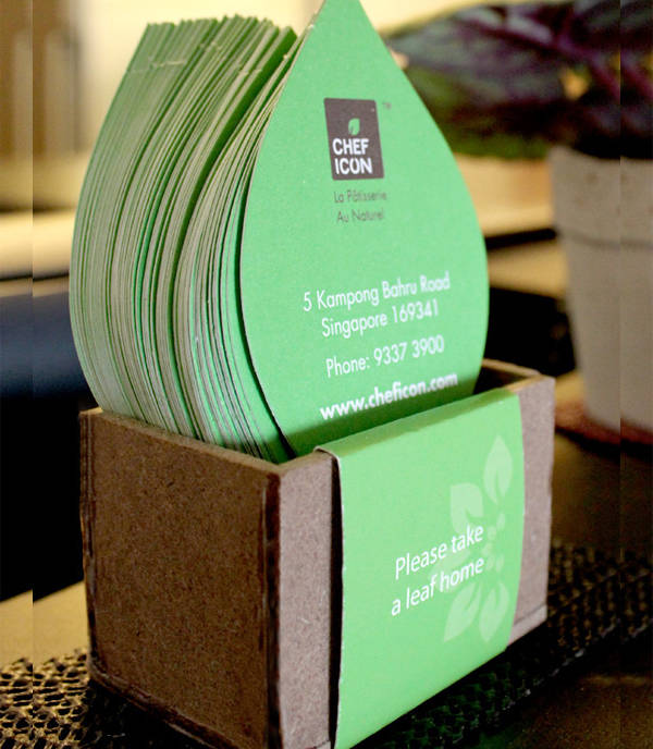 14+ Leaf Shaped Business Card Designs - PSD, Vector EPS | Free ...