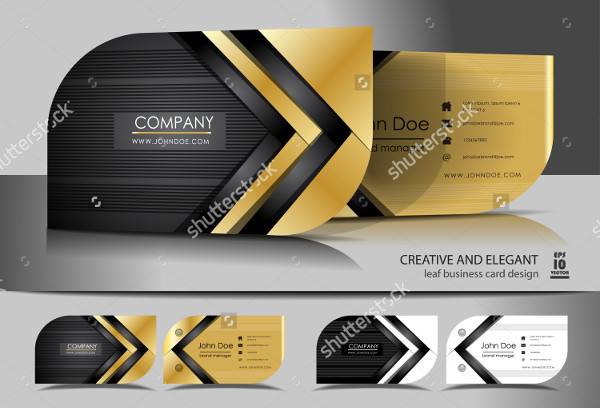 14+ Leaf Shaped Business Card Designs - PSD, Vector EPS