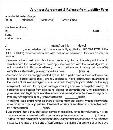 Release Of Liability Form Template - 8+ Free Sample, Example, Format