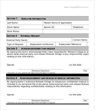 Release Form Template - 10+ Free Sample, Example, Format