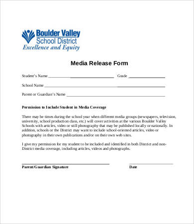 Release Form Template - 10+ Free Sample, Example, Format
