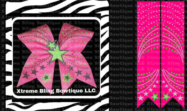 Cheer Bow Template
