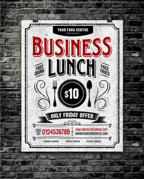 15+ Examples of Food Promotion Posters