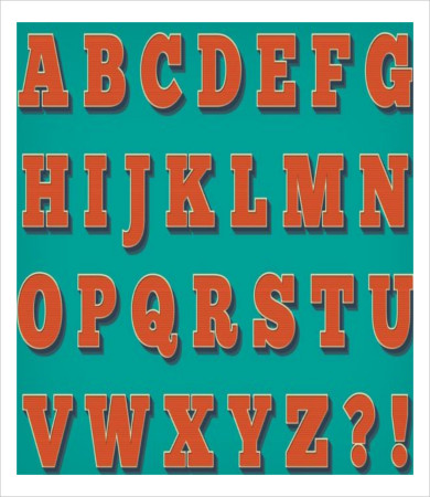 Free Printable Alphabet Letter - 10+ Free PDF, JPEG Format Download