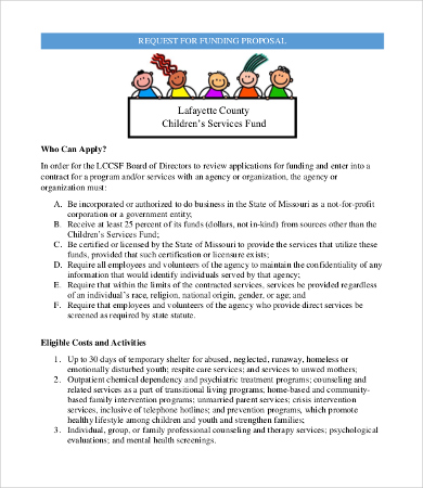 Request For Proposal Template - 13+Free Word, PDF Documents Download