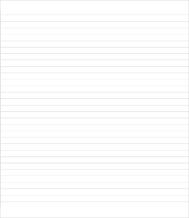 Blank Paper Templates -18+ Word, PDF Documents Download