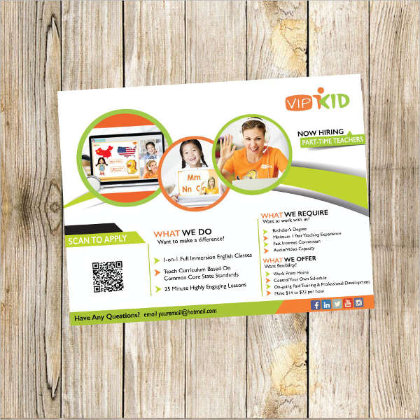11 Teacher Brochure Templates AI PSD Google Docs Apple Pages