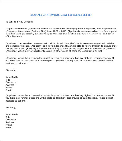 Professional Letter - 8+ Free Word, PDF Documents Download