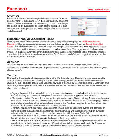 16+ Social Media Plan Template - AI, PDF, Google docs, Apple pages