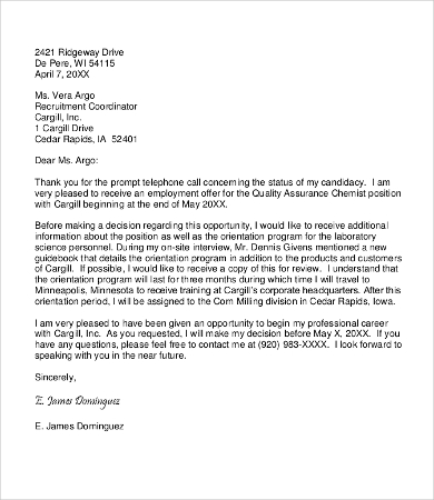 Response Letter - 14+Free Word, PDF Documents Download