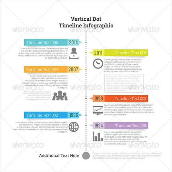 5+Vertical Timeline Templates