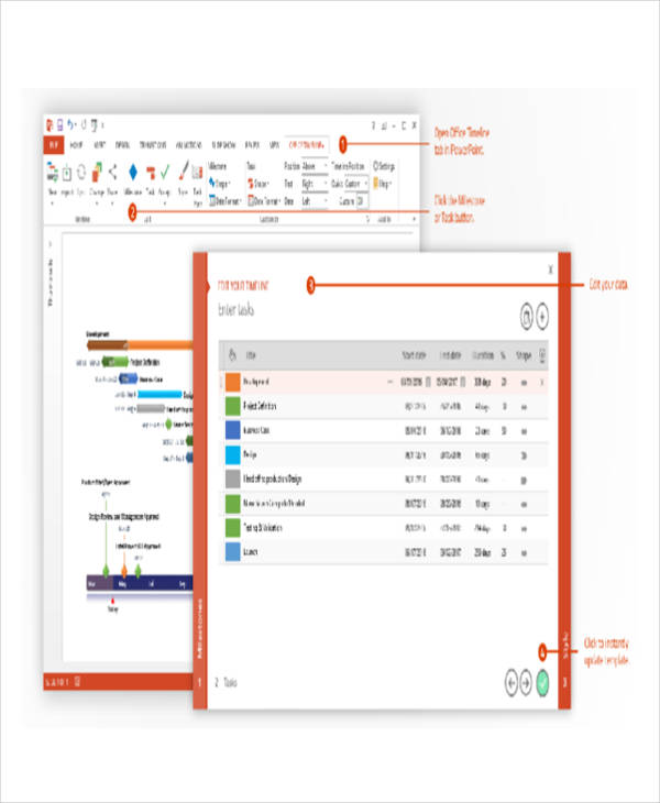 Project Management Timeline Templates