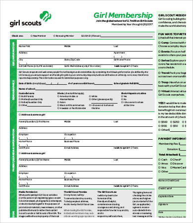 14+ Printable Registration Form Templates - PDF, DOC