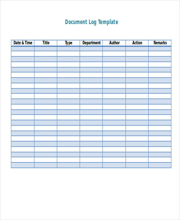 8+ Editable Customer Log Templates - Word, Excel