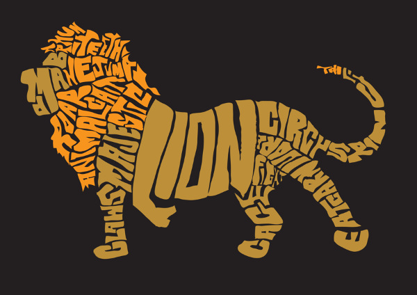 15 Examples of Animal Typography