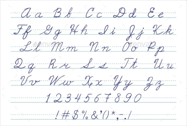 9+ Fancy Cursive Letters - JPG, Vector EPS, AI Illustrator