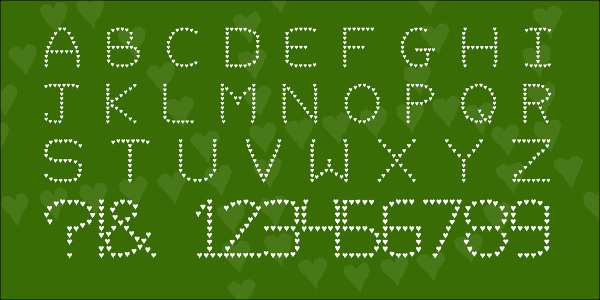 9+ Beautiful Heart Fonts