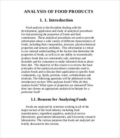 10+ Product Analysis Templates - Word, PDF, Google Docs, Apple Pages
