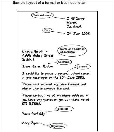 Business Letters - 8+ Free Word, PDF Documents Download