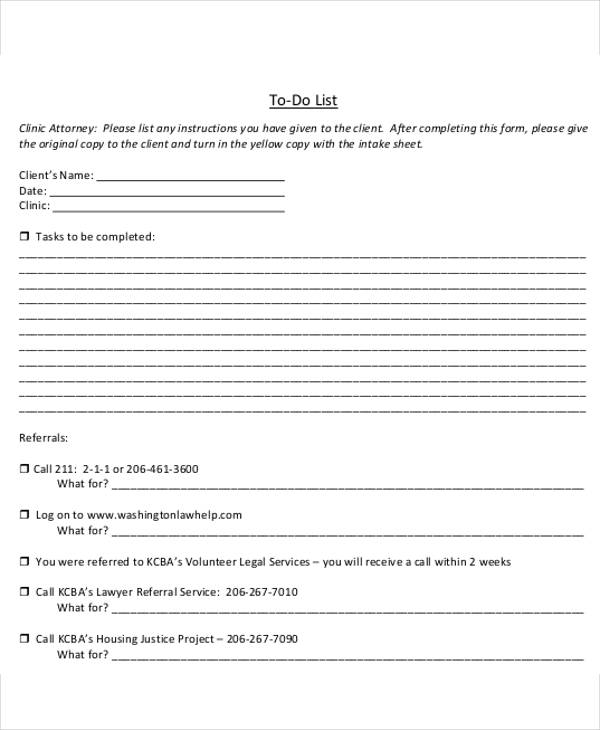 Client List Template - 9+ Free Word, PDF Format Download