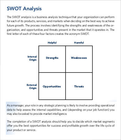 Organizational Analysis Template - 10+ Free Sample, Example, Format