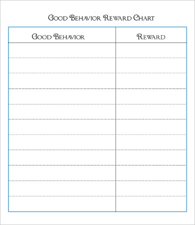 13+ Free Printable Behavior Charts in PSD | Illustrator | Word | PDF