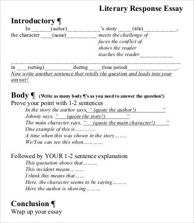 13+ Literary Essay Templates in Word | Google Docs | Apple Pages | PDF