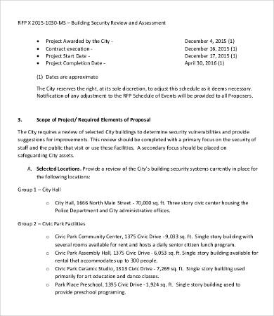 Security Assessment Template - 9+ Free Word, PDF Documents Download