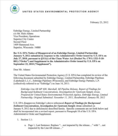 Disapproval Letters - 5+ Free Word, PDF Documents Download