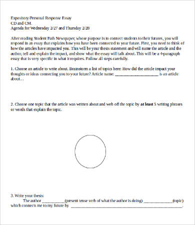 Personal Essay Template - 9+ Free Word, PDF Documents Download