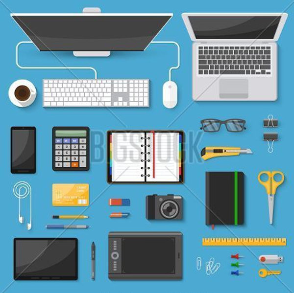 9 Sets of Workspace Icons - Free PSD, Eps, Vector, JPG Format Download