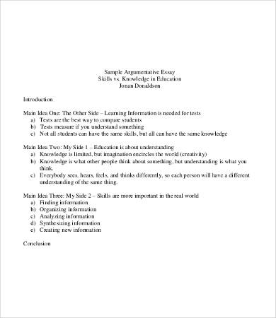 College Essay – 9+ Free Samples, Examples, Format Download