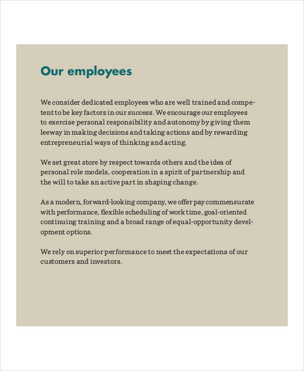 Company Policy Template - 25+ Free PDF Documents Download