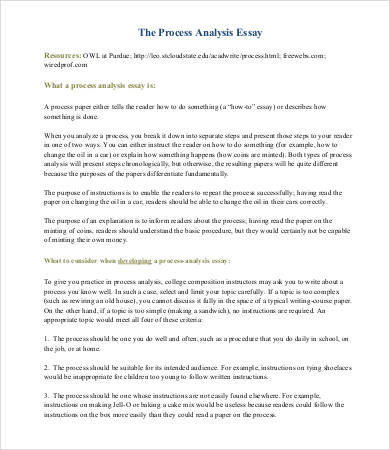 Analysis Essay Template - 11+ Free Sample, Example, Format