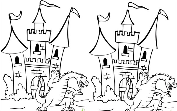 9+ Dragon Coloring Pages - Free PDF Format Download
