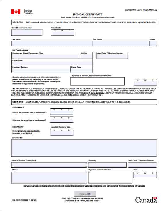 52+ Medical Certificate Templates - PDF, Docs, Word