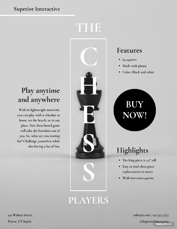 Game Board Template - 15+ Free Word, PDF Documents Downlaod