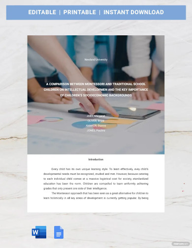 Free 36+ Research Paper Templates, Word, PDF Documents Download