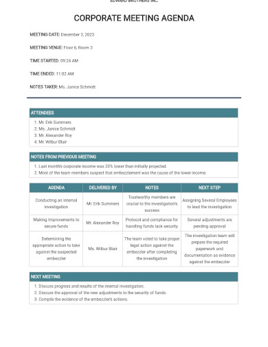 10+ Simple Construction Meeting Agenda Templates in Word | Google Docs ...