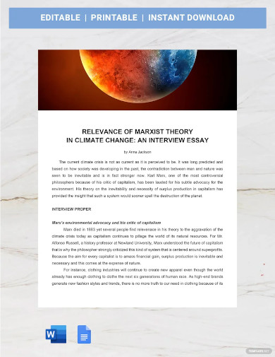 20+ Interview Essay Templates - PDF, DOC
