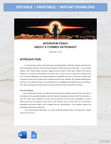 20+ Interview Essay Templates - PDF, DOC