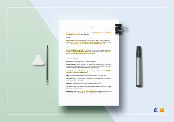 70+ Agreement Templates - Word, PDF, Pages