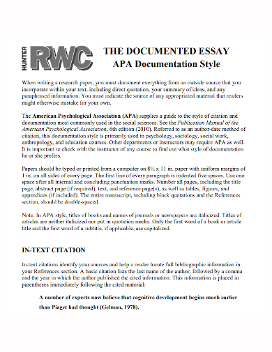 Microsoft Word Essay Template - 19+ Free Word Documents Download