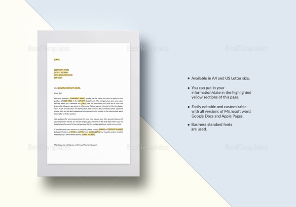 Response Letters - 17+Free Word, PDF Documents Download | Free ...